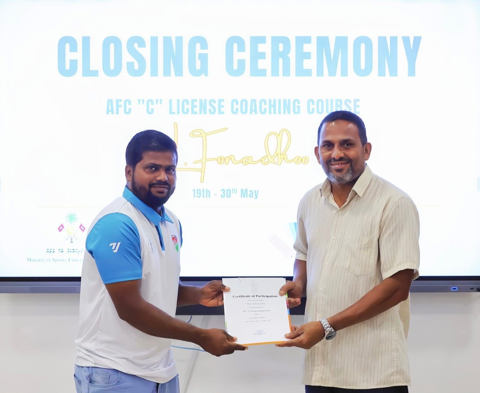 LASA academy ge 5 coach in AFC "C" License course furihama kohffi - LaamuMV
